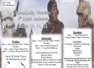 Sinnemahoning Sportsmen’s Club – Located in Driftwood Pennsylvania